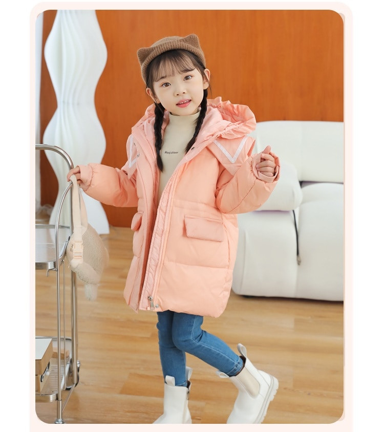 Badu Bg Дрехи за бебета и момичета Нови есенно зимни детски модни якета за момчета и момичета