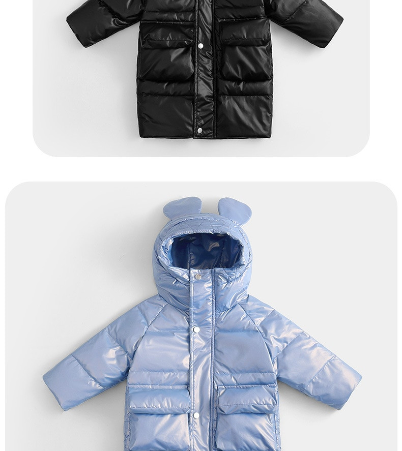 Badu Bg Дрехи за бебета и момичета Нови есенно зимни детски модни якета за момчета и момичета