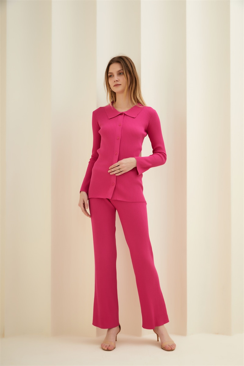 Badu.bg Секси плетени комплекти от 2 части Дамски екипи Ежедневно улично облекло Анцуг Жилетки ...