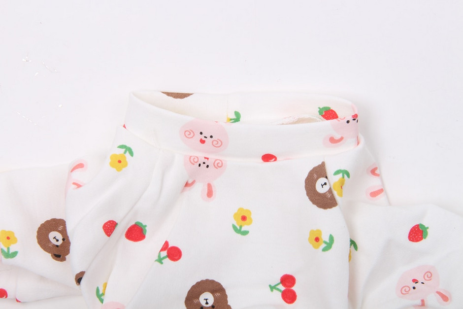 Badu Bg Гащеризон за домашни кучета Пижама с анимационен дизайн Мек анцуг Котка Кученце