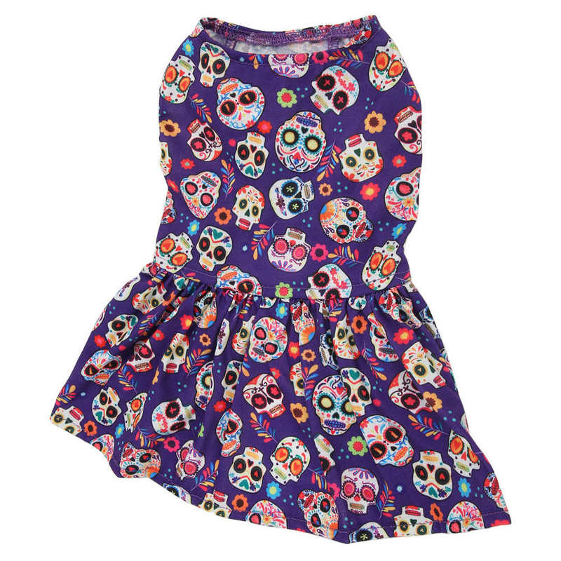 Badu Bg Облекло за кучета Хелоуин рокля за домашни любимци Дишаща за парти за кученце Badu Bg