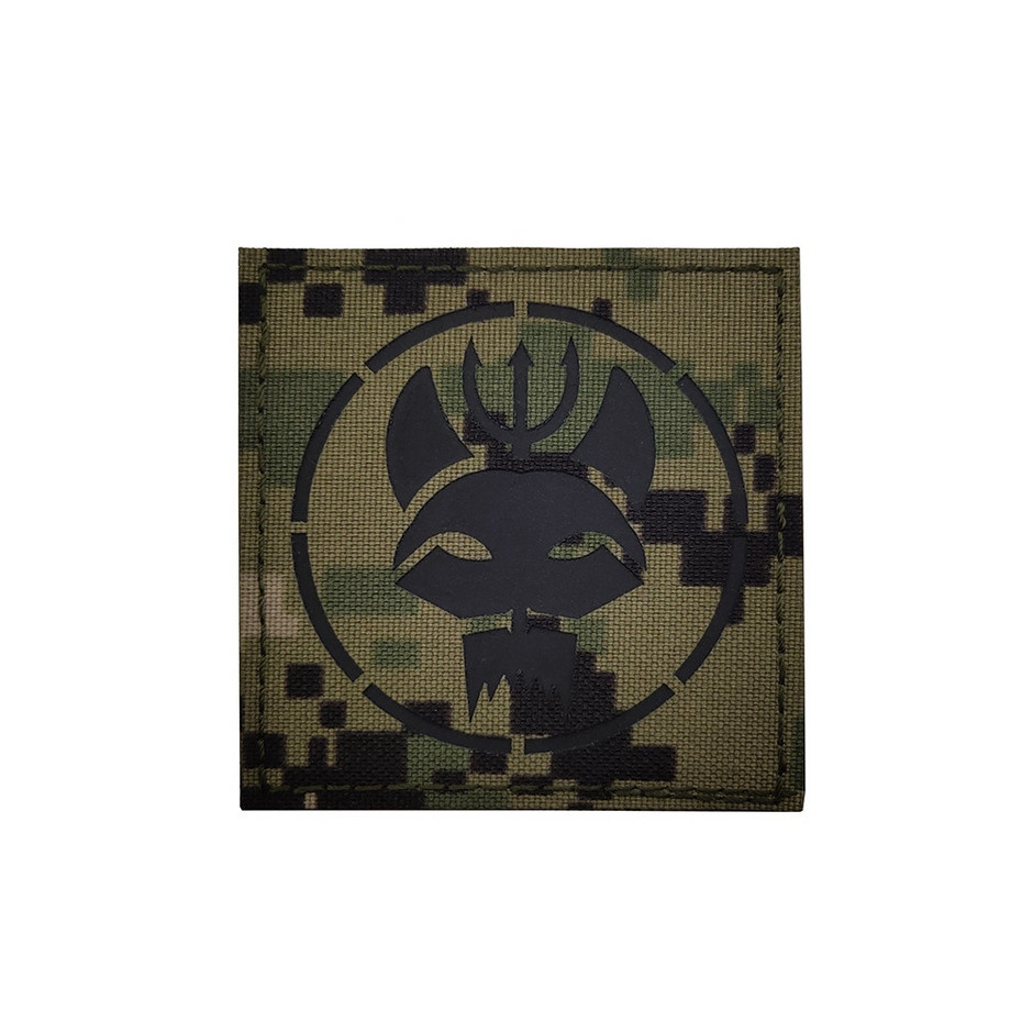 Badu.gr 8cm TEAM TRIDENT Patches American Marine Corps USMC Navy Seals ...