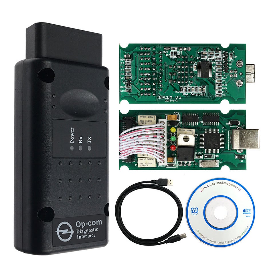 Badu.hu 2022 Opcom V1.70 firmware 1.95 1.99 op-com OBD2 CAN BUS ...