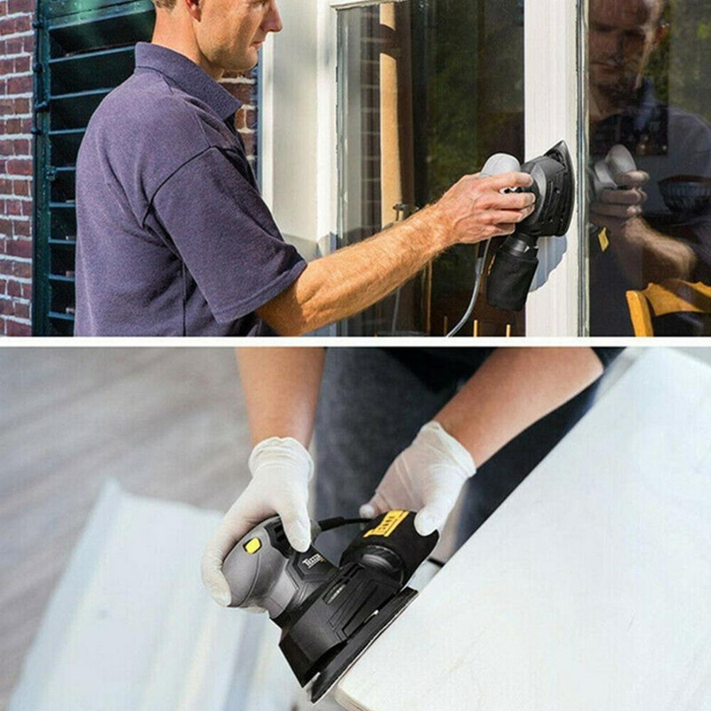 Badu Bg 10pcs за Bosch Psm 100a алуминиев оксид мишка шлифовъчни