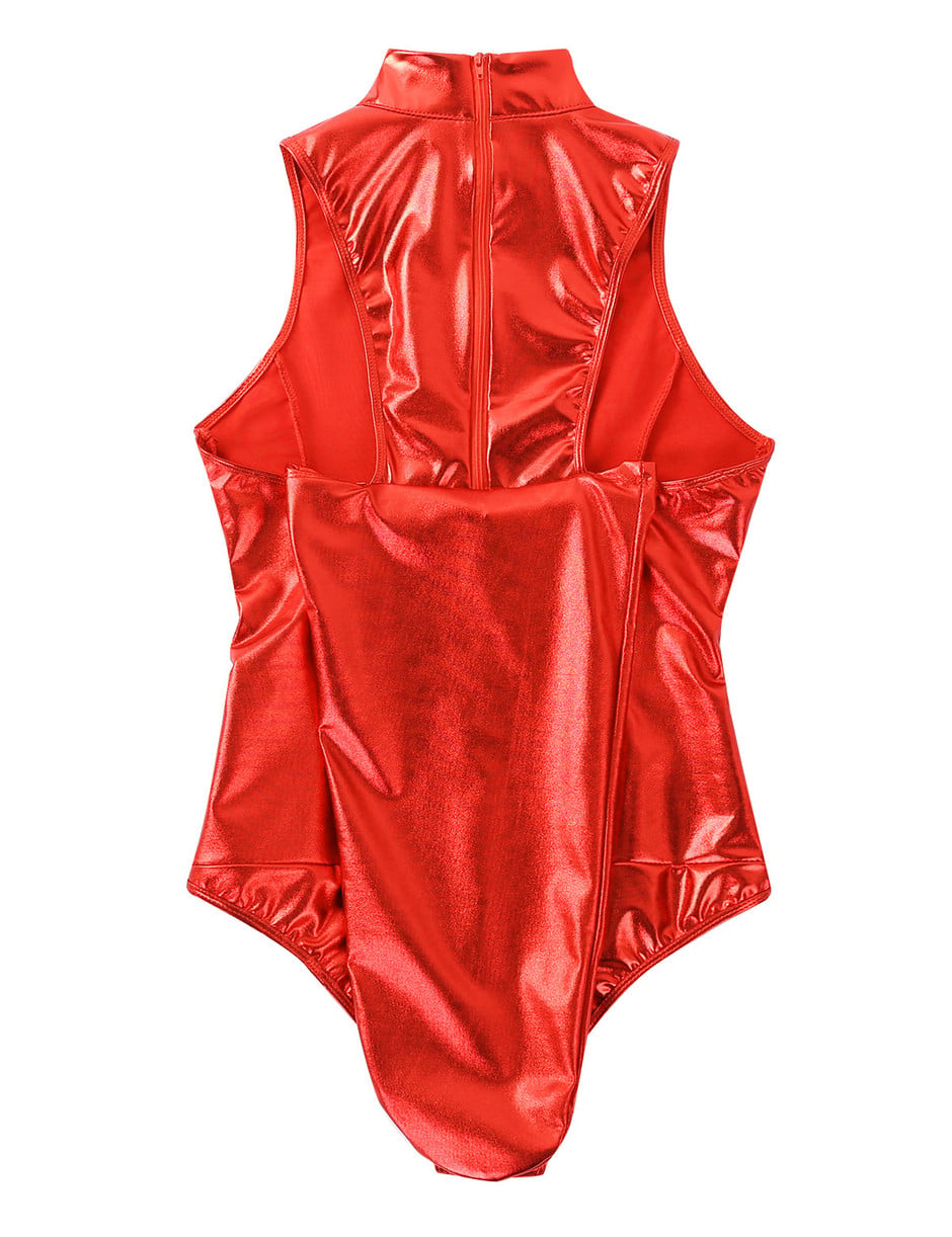 Badu.bg Дамско бельо Bodycon Bodysuit Shiny Metallic Back with ...
