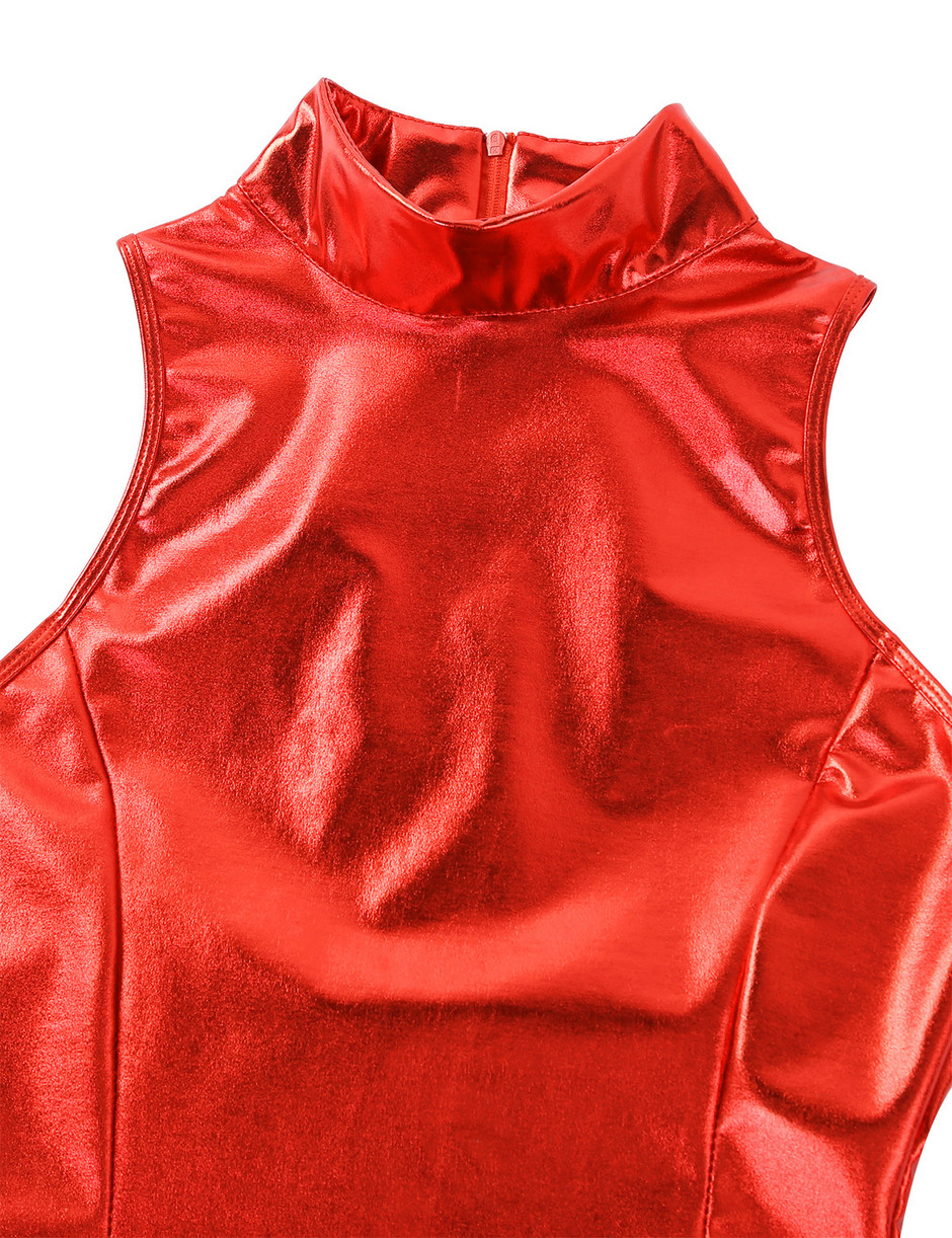 Badu.bg Дамско бельо Bodycon Bodysuit Shiny Metallic Back with ...