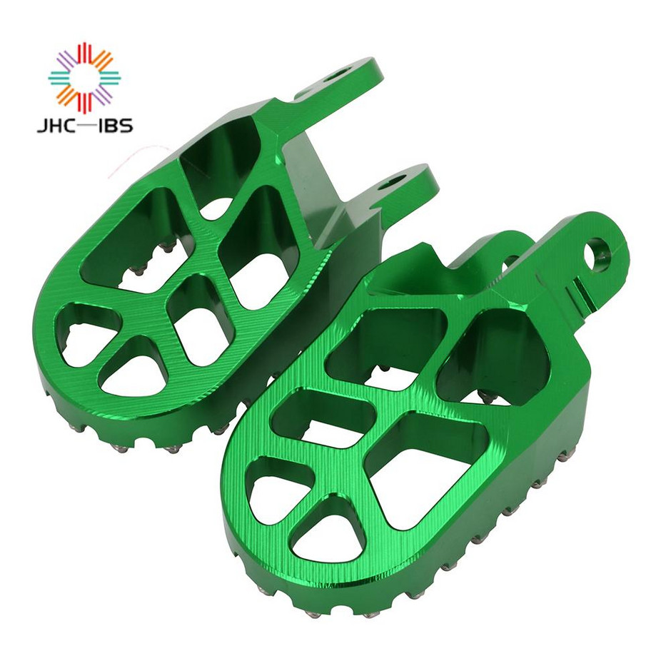 Badu.bg CNC колчета за крака, педали, опори за крака за Kawasaki KLX250R KLX250 KLX250S KLX250SF ...