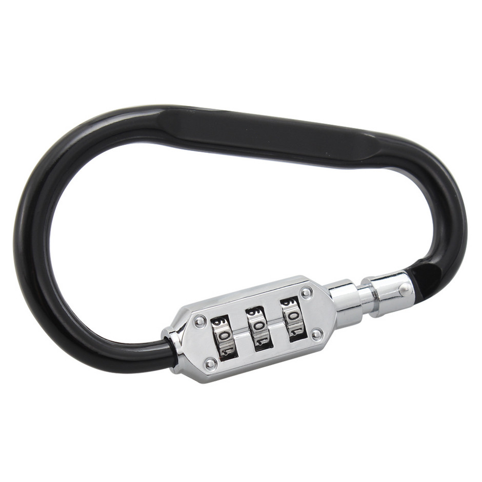 Badu.bg Защитна ключалка за каска Защитна ключалка против кражба Закопчалка T-bar Комбинация от ...