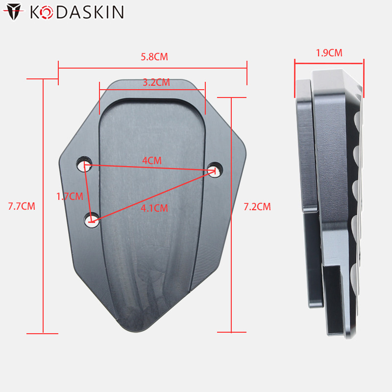 Badu.bg Странична стойка Kodaskin CNC Увеличете стойка Странична стойка Удължителна подложка ...