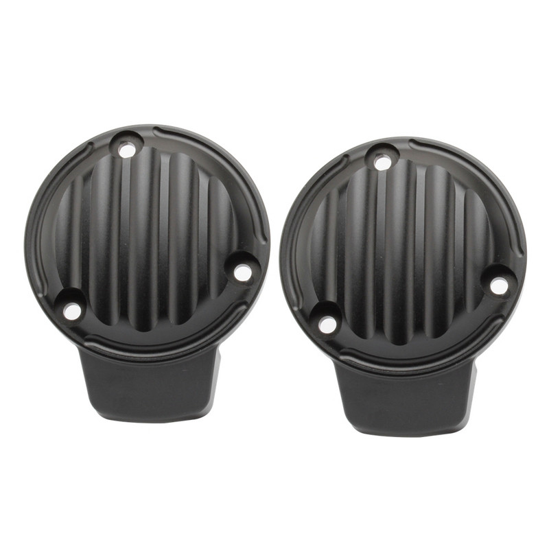Badu.bg За Triumph Bonneville Bobber Black Ribbed Throttle Body Covers ...