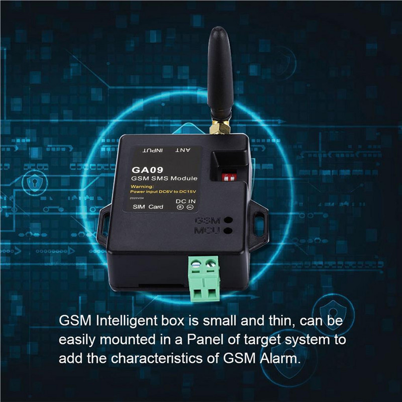Badu Bg Мини 8 канала Gsm алармена система Безжична охранителна аларма