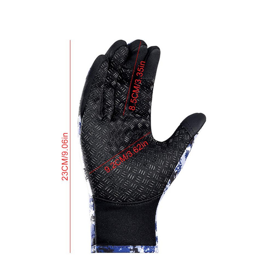 Зимни топли със сензорен екран ръкавици за бягане колоездене за мъже жени за B Forest Унисекс