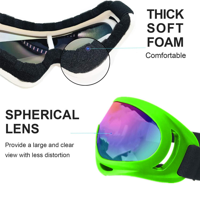 Badu Bg X400 Uv защита Ски очила за сняг Цветни професионални спортове на открито Анти мъгла Ски