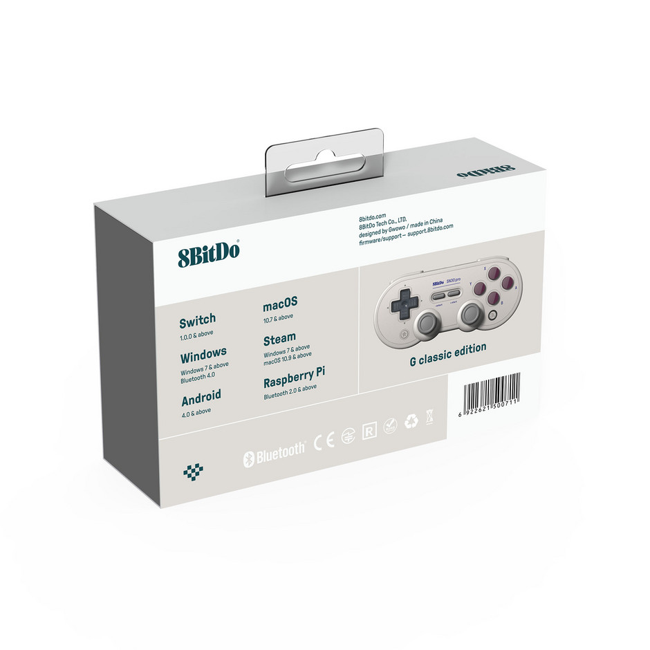 8BitDo SF30 Pro SN30 Pro Безжичен геймпад Bluetooth контролер Джойстик ...