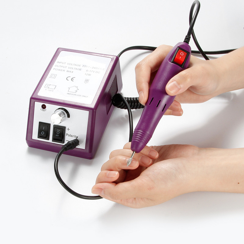 Badu Bg Машина за маникюр Pro Nail Drill 10 бр Комплект фрези