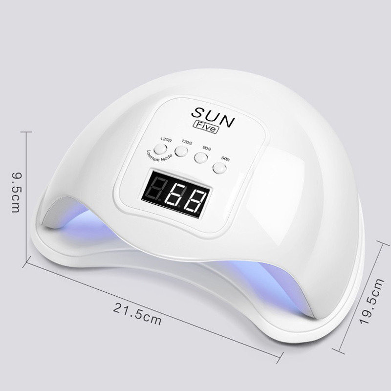 Badu.bg 48W 36W Машина за сушене на нокти Преносима UV маникюрна LED лампа за нокти USB кабел за ...