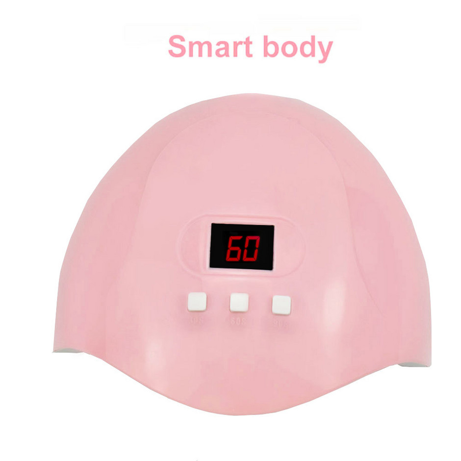 Badu.bg 60 W UV лампа за нокти Сушилня за нокти 20 лампи мъниста за втвърдяване на UV гел лак за ...