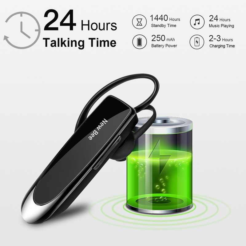 Badu Bg Нови Bee Bluetooth слушалки V5 0 Безжични слушалки Слушалки с