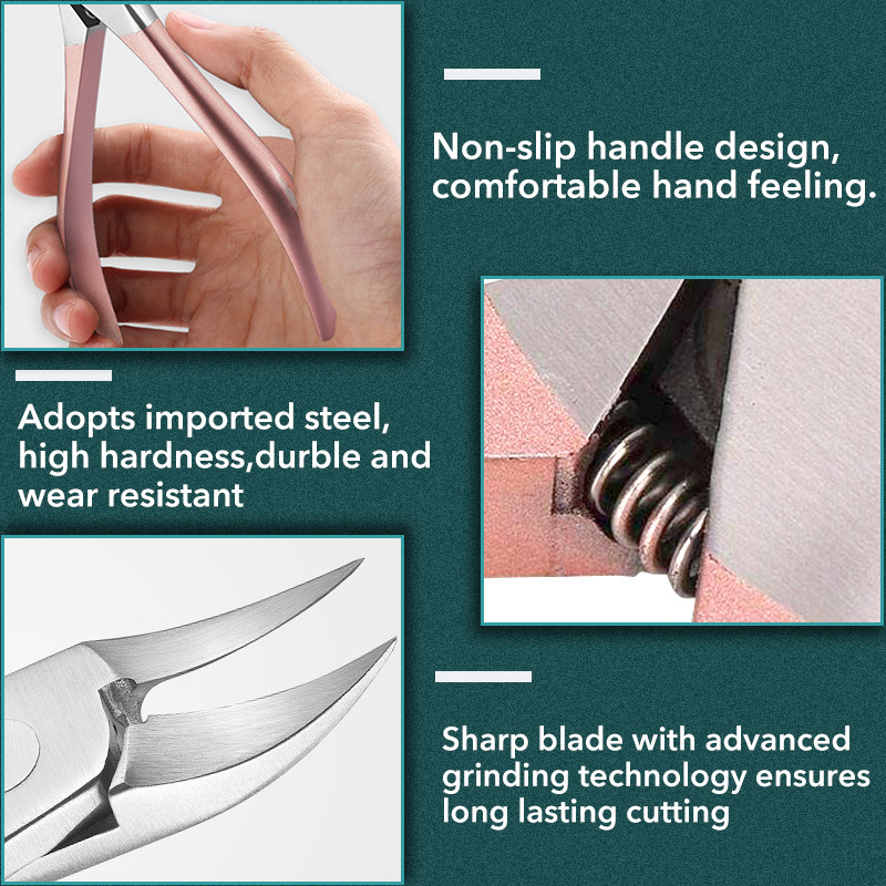 Badu.bg Професионална ножица за ноктопластика Nipper Dead Skin Shear ...