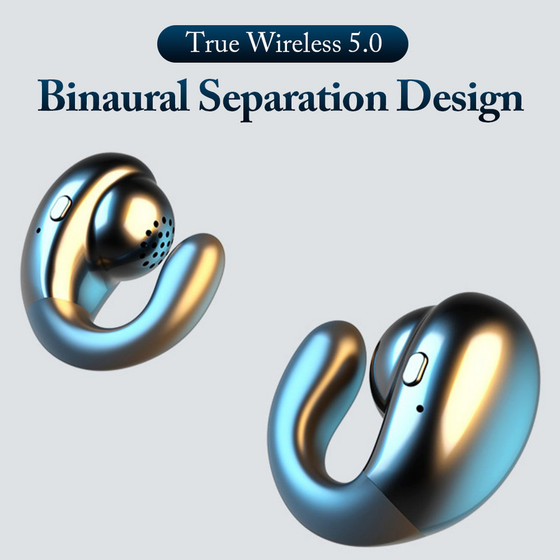 Badu.bg S19 TWS Мини безжични слушалки Музикални Bluetooth слушалки Слушалки за игри Спортни ...