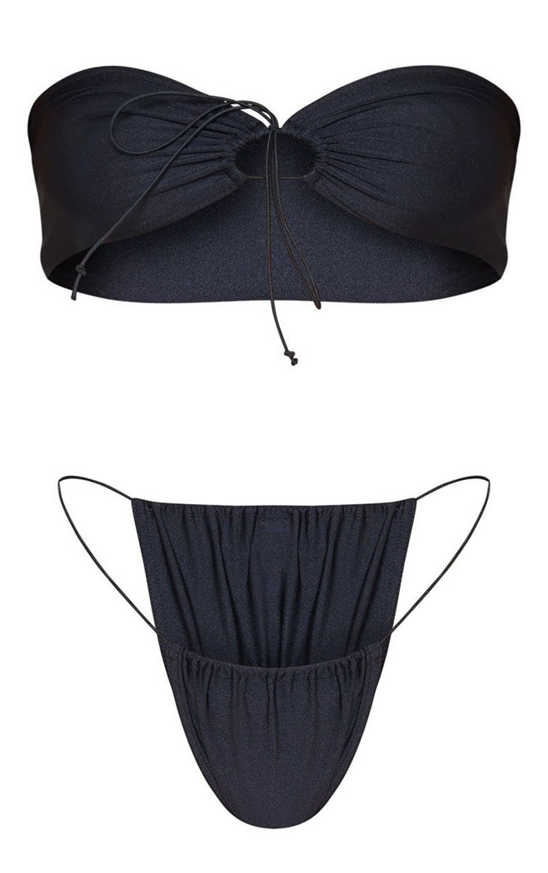 Badu.bg ZRTAK Bandeau Bikinis Bandage Swimsuit Thongs Swimsuit Women ...