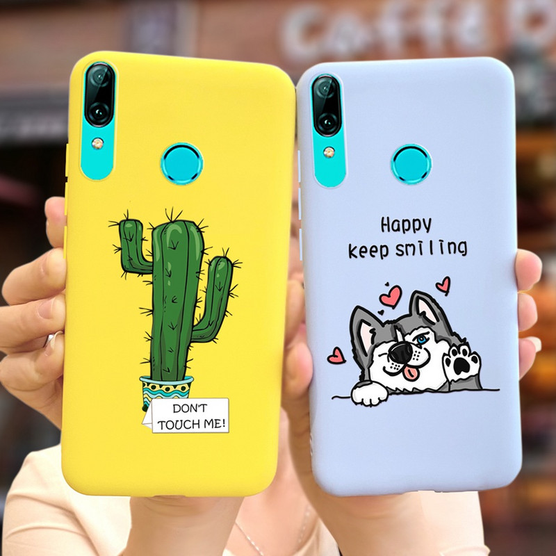 За калъф Huawei P Smart 2019 Pot Lx1 Мек силиконов сладък анимационен