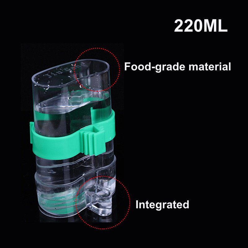 Badu Bg 1 бр 220 мл автоматична хранилка за птици храна вода морков гълъб папагал хранилка