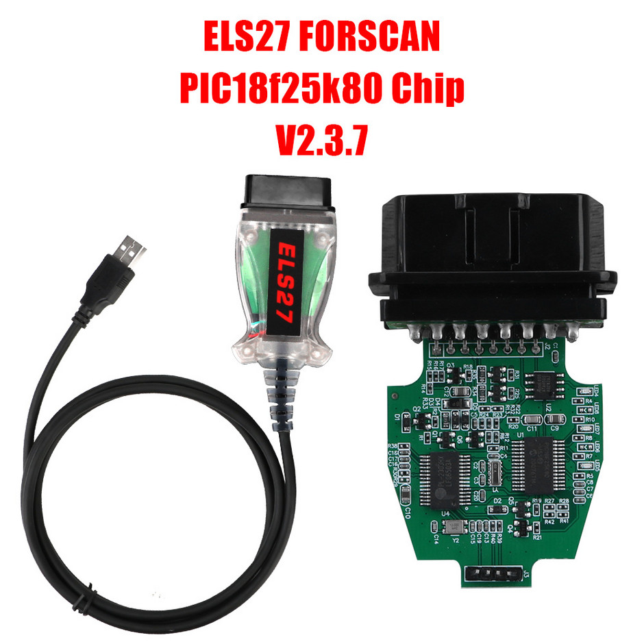Badu.bg НОВ ELS27 Forscan V2.3.7 Автомобилен OBD2 скенер ELM327 Диагностичен инструмент ...