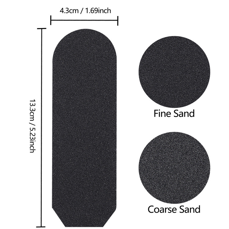 Badu Bg 10 бр опаковка Пили за смяна на крака Инструмент за грижа за педикюр шкурка