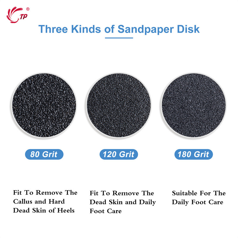 Badu Bg Tp диск за педикюр Инструмент за премахване на кожички от калус за електрическа пила за