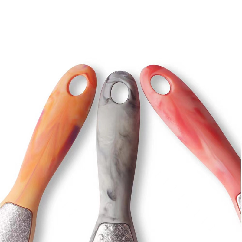 Badu Bg Пила за драскане за крака Неръждаема стомана Двустранен педикюр Грижа за краката Скрубер