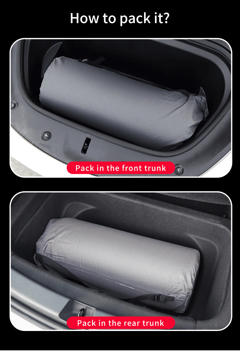 Badu.bg MOTENIO Design за TESLA Model3 ModelY Сгъваемо легло за ...