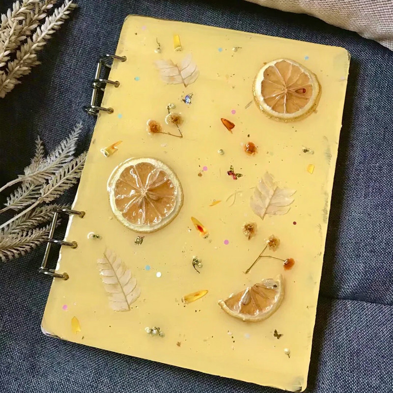 Badu.bg A5 A6 A7 Направи си сам Crystal Notebook Cover Смола Форма UV ...