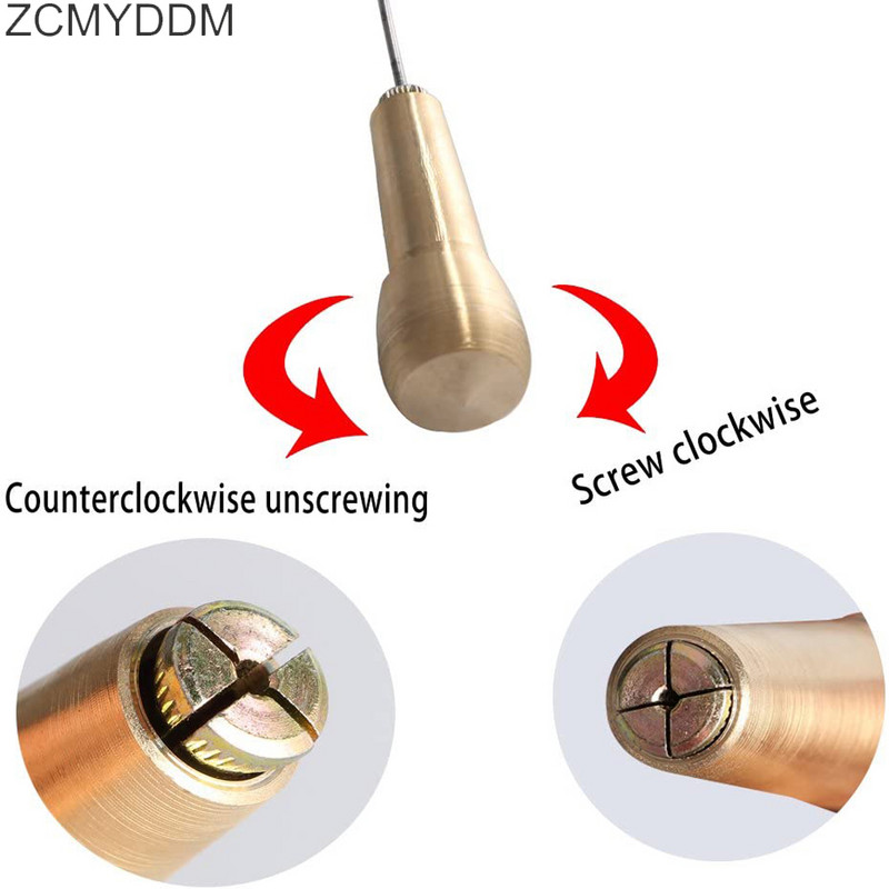 Badu Bg Zcmyddm шило за шиене с медна дръжка за ръчен шев кожа платно инструмент за ремонт на