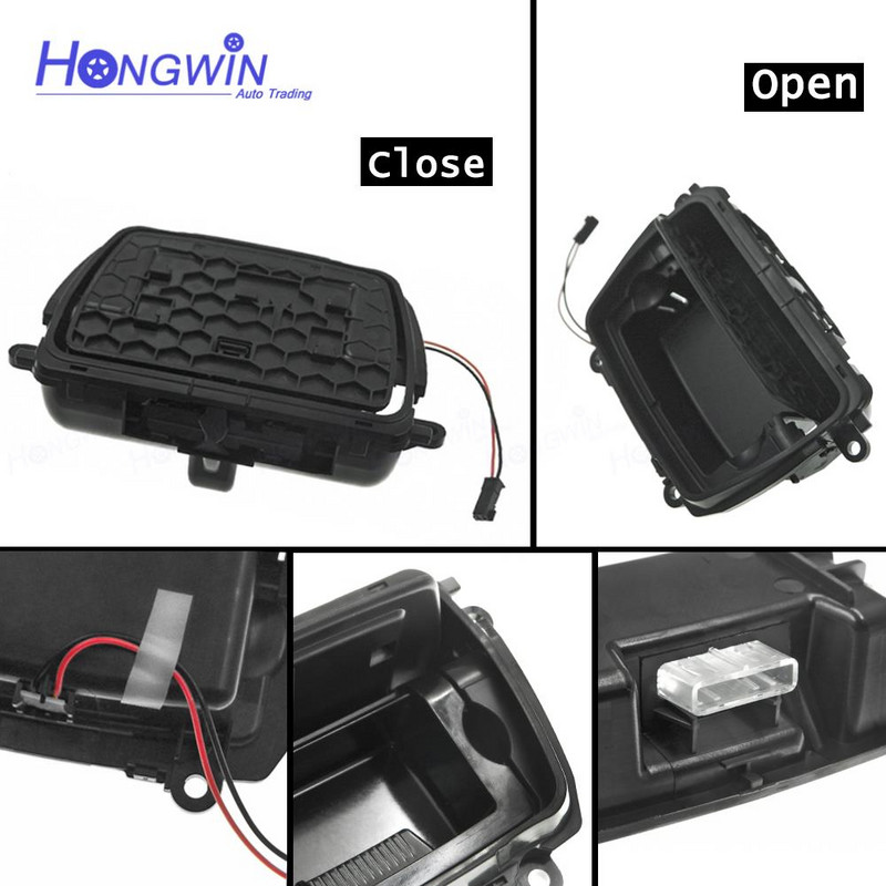 Badu.bg Нова черна пластмасова кутия за сглобяване на пепелника на ...