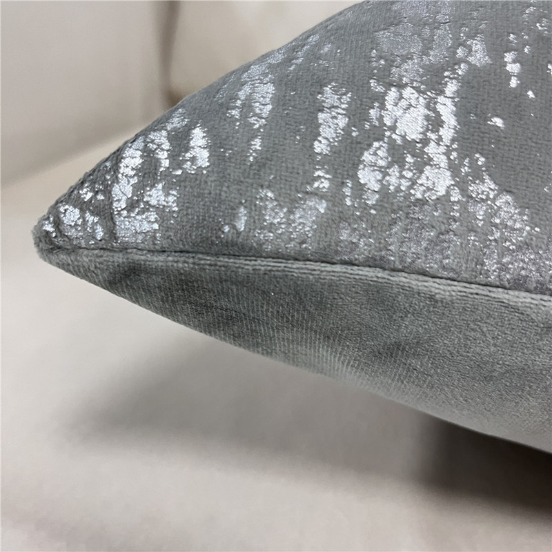 Badu Bg Гореща продажба на сиво фолио с квадратна кадифена калъфка за