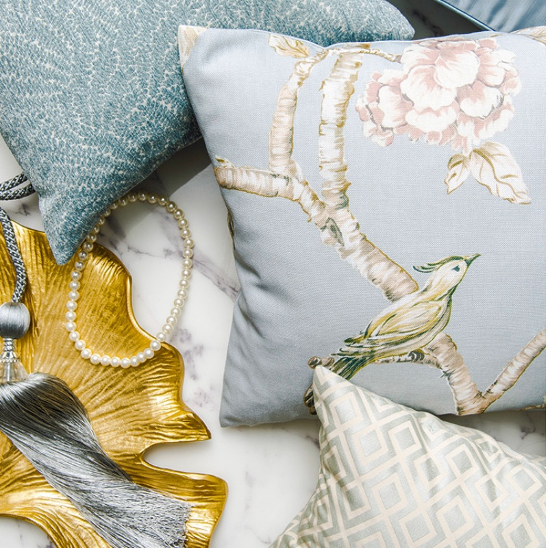 Badu Bg Домашен декор Калъфка за възглавница Декоративна калъфка за възглавница Модерен семпъл