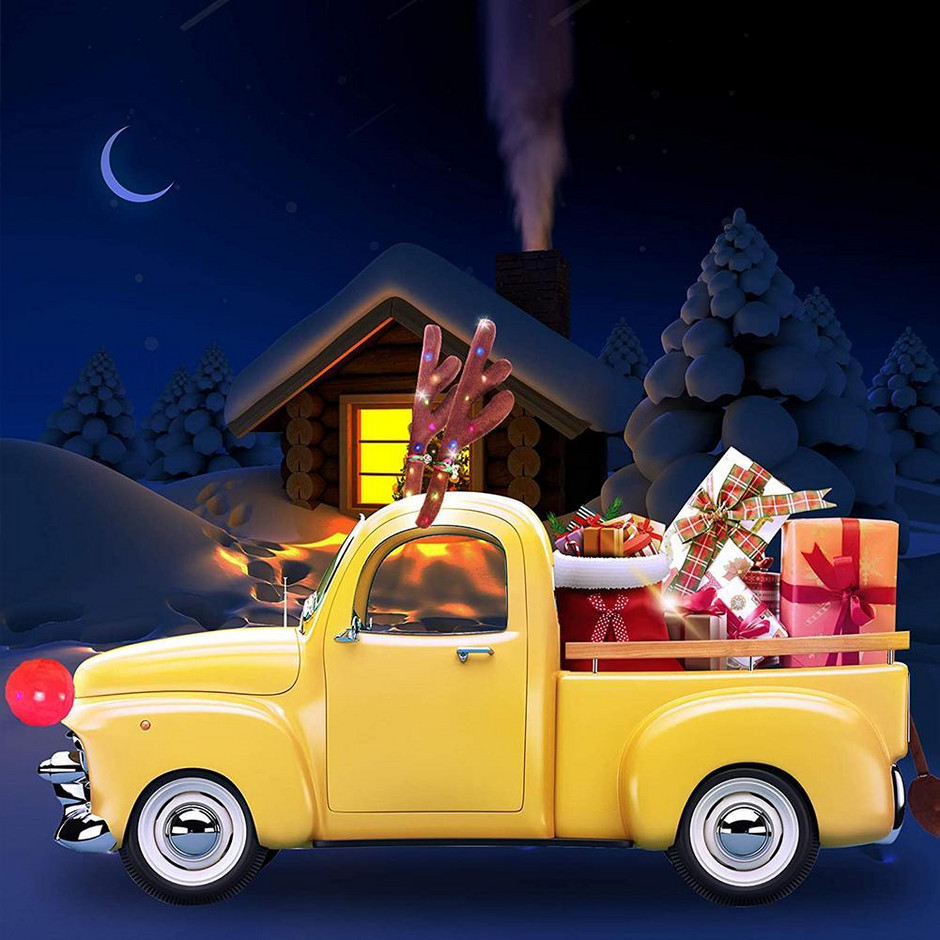 Badu.hr Dekoracija sobova Automobil Vozilo Nosni rog Kostim Set Rudolph ...