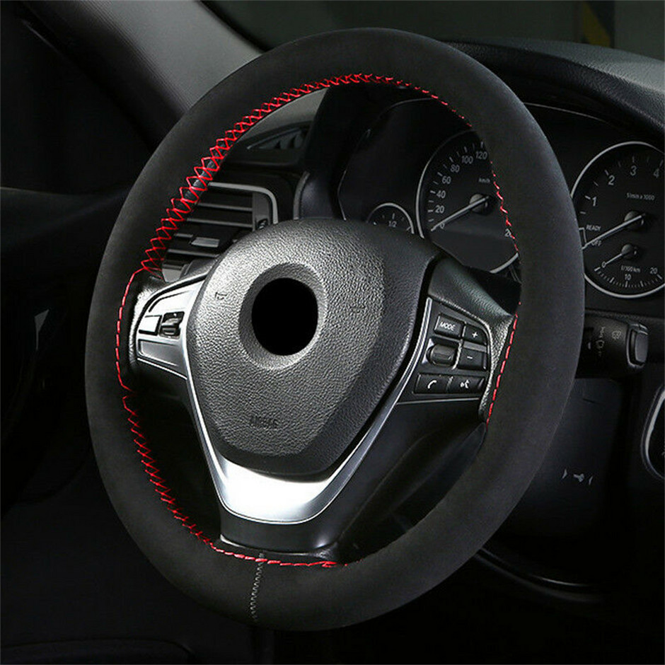 Baduglobal.ro Huse Volan din piele intoarsa 38cm Universal DIY Cusut ...