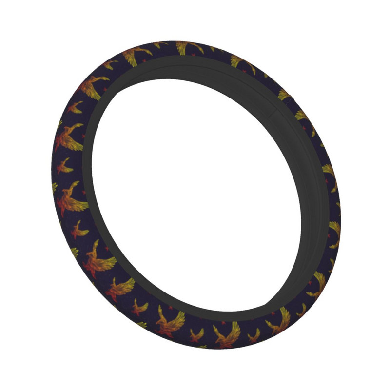 Badu Bg 37 38 Калъфи за волани Птица Орел Противоплъзгаща се Златна оплетка на капака на волана