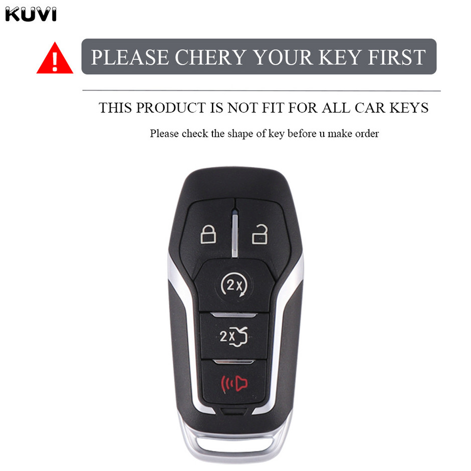 Калъф за калъф за дистанционен ключ от TPU за Ford Fusion Mondeo ...