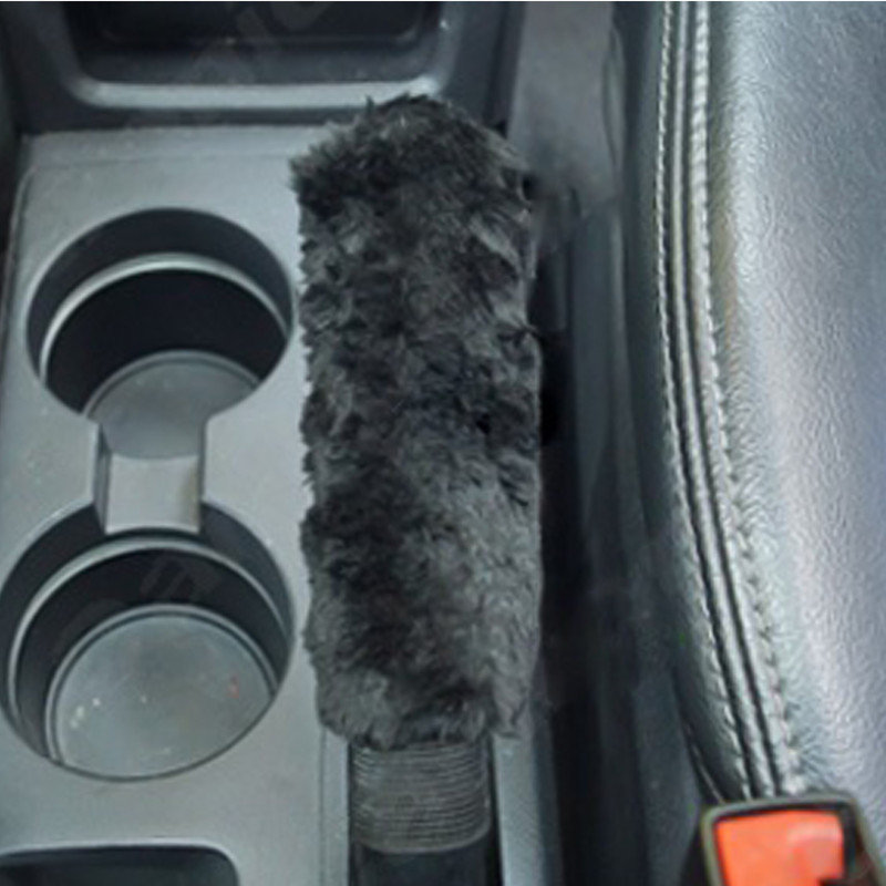 Badu Bg Универсален плюшен комплект капаци за копчето за превключване на скоростите за кола