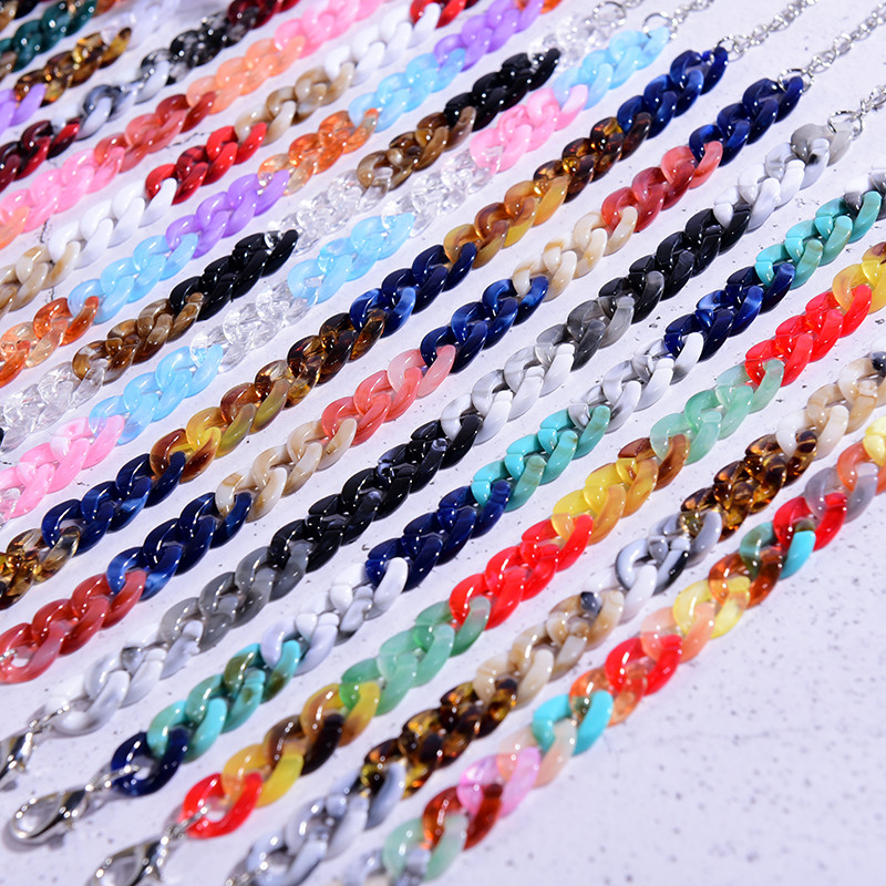 Badu Bg 2бр Партида Летни акрилни глезени за жени Цветни модни плажни боси Модерни гривни на