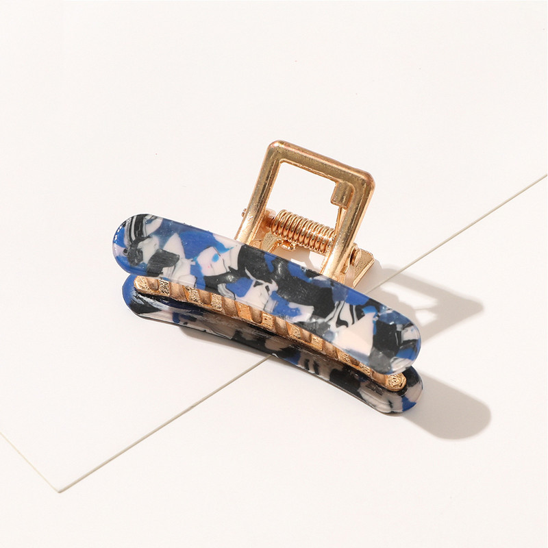 Badu Bg Ацетатна щипка за коса с нокти Щипки за коса за жени Момичета Корейски щипки Шикозни