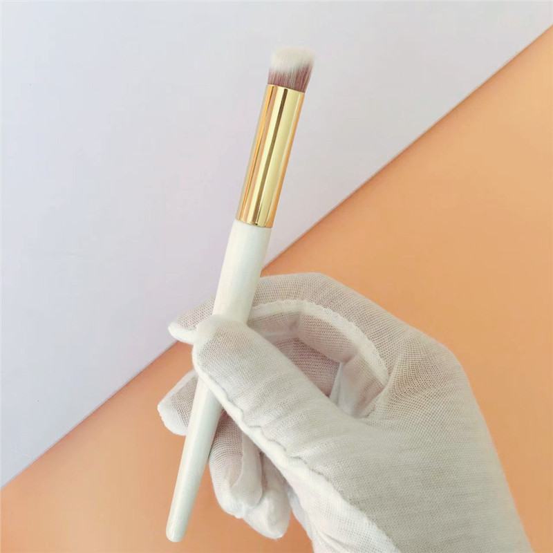 Loybj 1 бр Четка за фон дьо тен коректор четки за грим двустранен наклон инструмент за