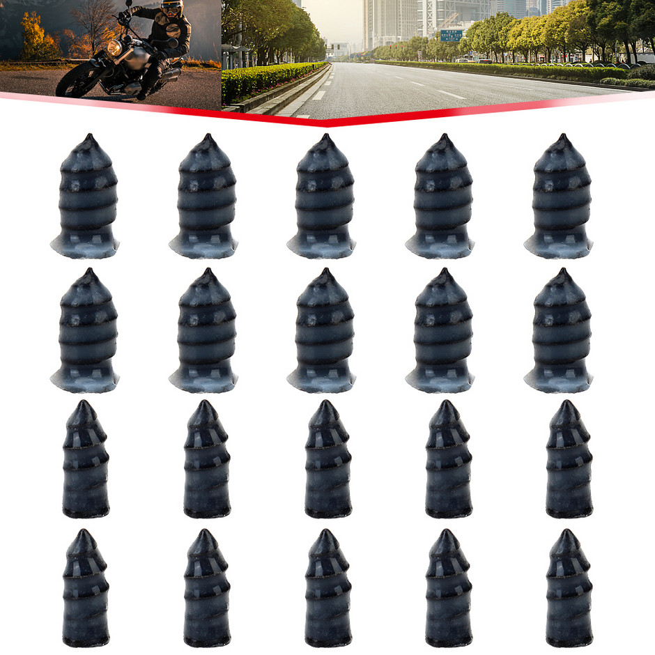 Badu.gr LEEPEE Perbaikan Ban Vakum Perbaikan Ban Kuku Paku Karet Tanpa Tabung 10 Buah untuk ...