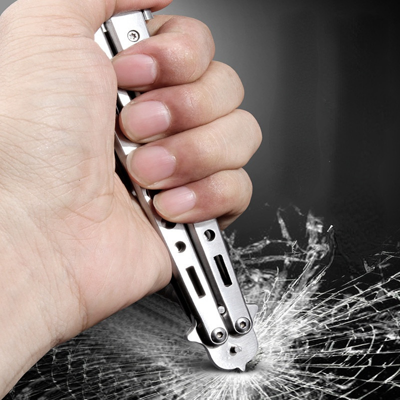 Badu Bg Сгъваема прозрачна каменна кука предпазен чук преносим уред за почистване на