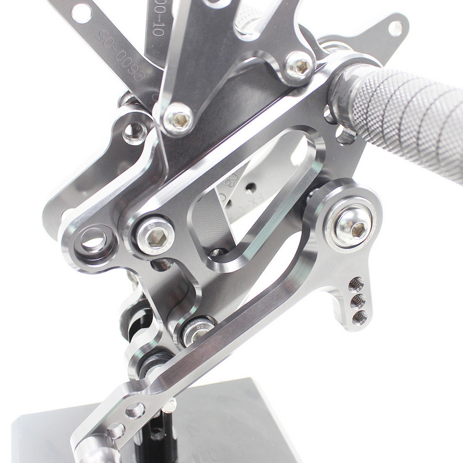 За Honda Cbr600 F4 2001 2004 Стойка за крака на мотоциклет Задни комплекти Регулируеми Cnc