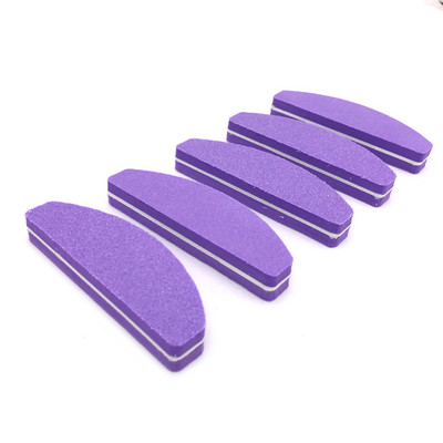 Badu.bg Нови 20 бр./лот гъба пила за нокти в лунен стил Mini Bloc ...