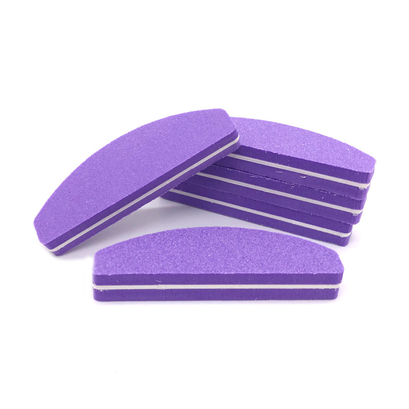 Badu.bg Нови 20 бр./лот гъба пила за нокти в лунен стил Mini Bloc ...